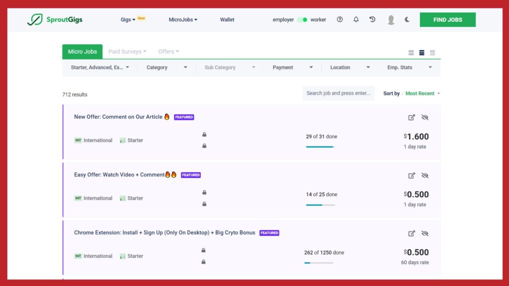 SproutGigs Review-Is it Legit or a Scam - TJS Vlogger